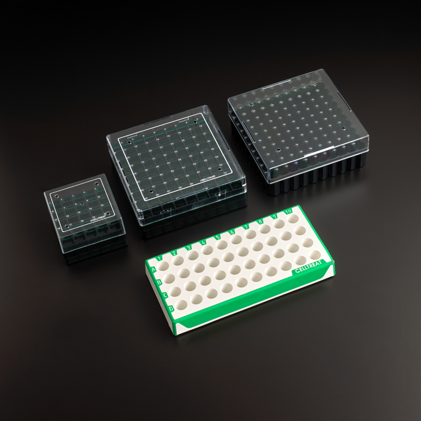 Cryogenic Vial Racks and Boxes • CELLTREAT Scientific Products