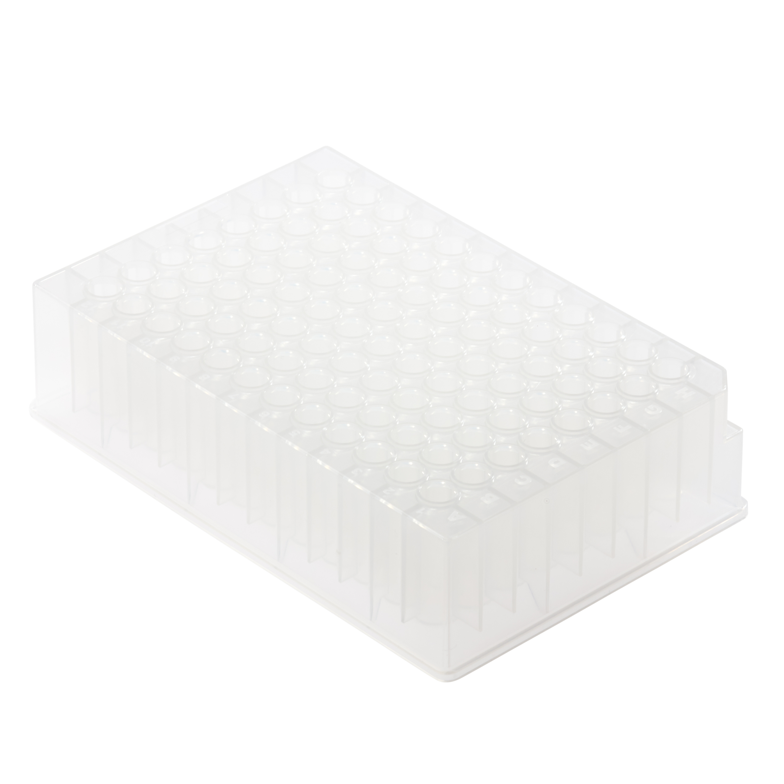 96 Deep Well Storage Plate, 1.0mL, PP, Round Well, V-Bottom, Sterile ...