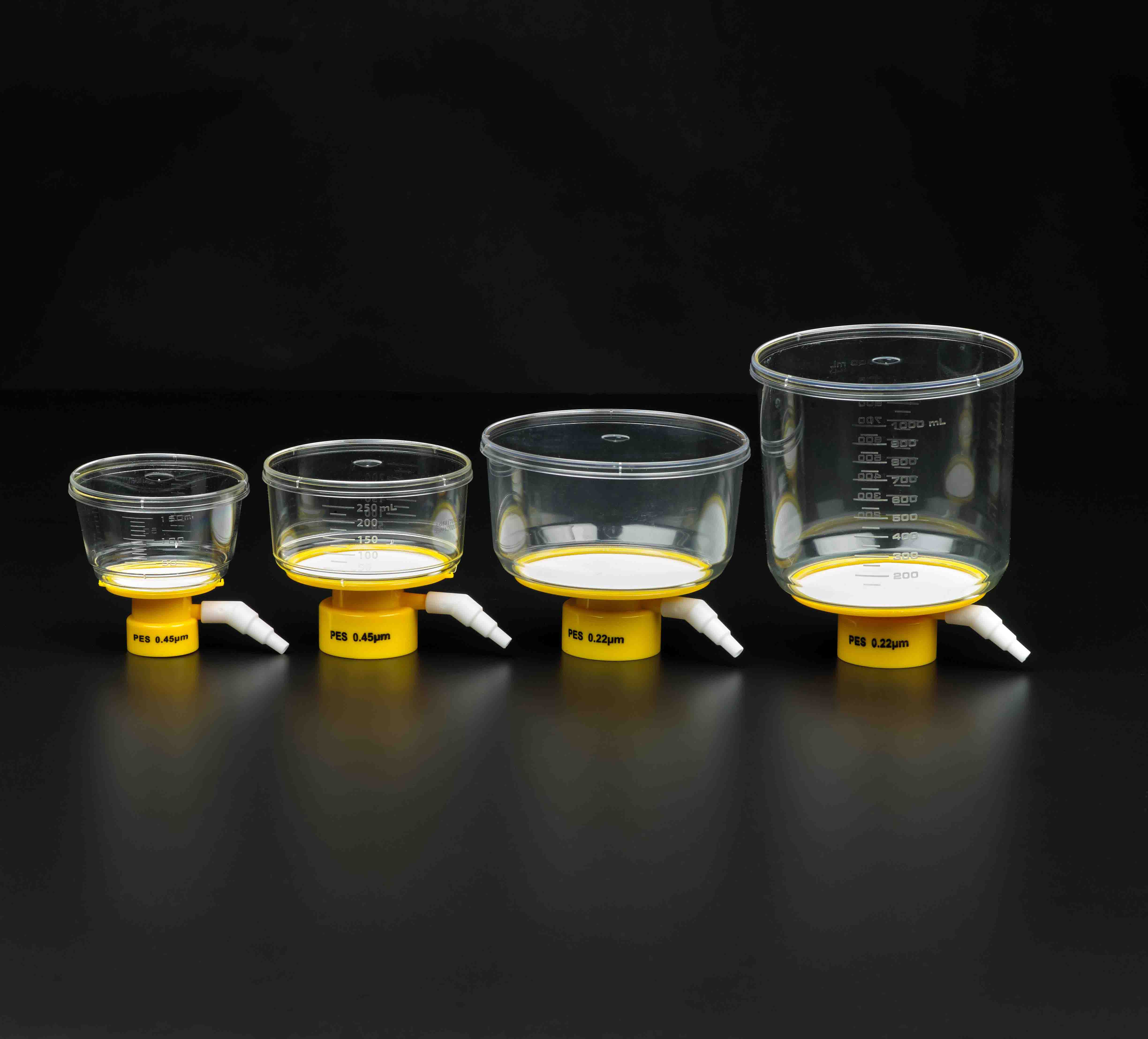 500mL Filter System, PES Filter Material, 0.10μm, 90mm, Sterile ...